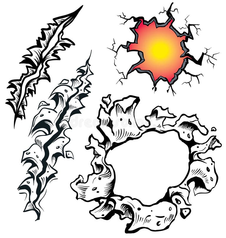 Rips Tears Stock Illustrations – 146 Rips Tears Stock Illustrations ...