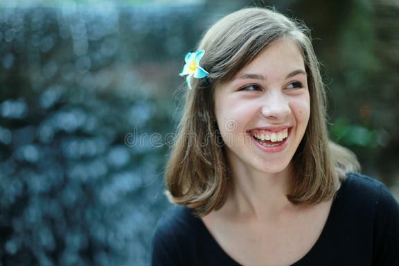 Risata fotografia stock. Immagine di sicuro, risata, capelli - 26150896