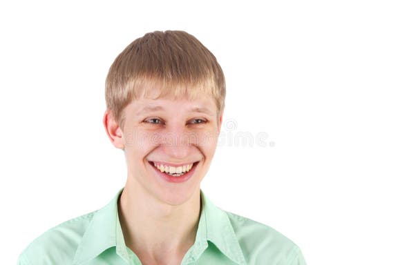 Risata immagine stock. Immagine di verde, ragazzo, maschio - 28102079
