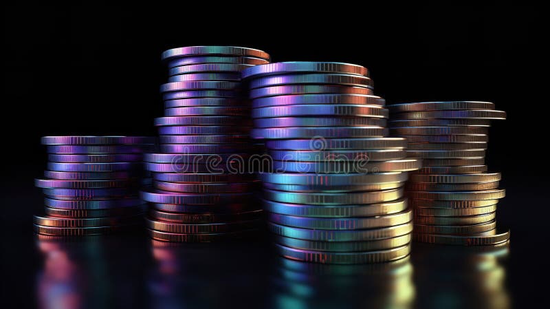 The Rise of DeFi in Cryptocurrency Stock Illustration - Illustration of ...