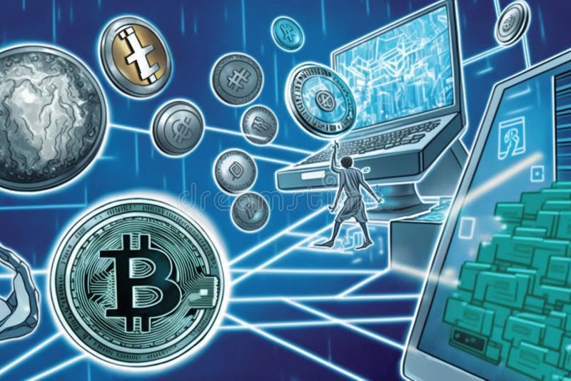 The Rise of Digital Currencies and Blockchain Technology. AI Generated ... The Rise of Digital Currencies and Blockchain Technology. AI Generated ...