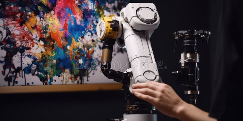 The Rise of Machine Art Smart Robot Painting Beautiful Masterpiece ...