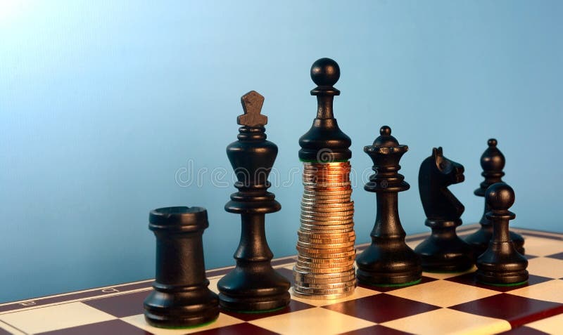 Rise on money stock image. Image of currency, pawn, boss - 84822285
