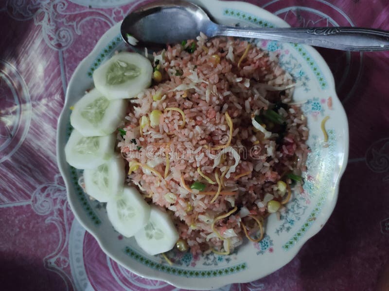 Rise noodle simple food stock image. Image of dish, curry - 264594747