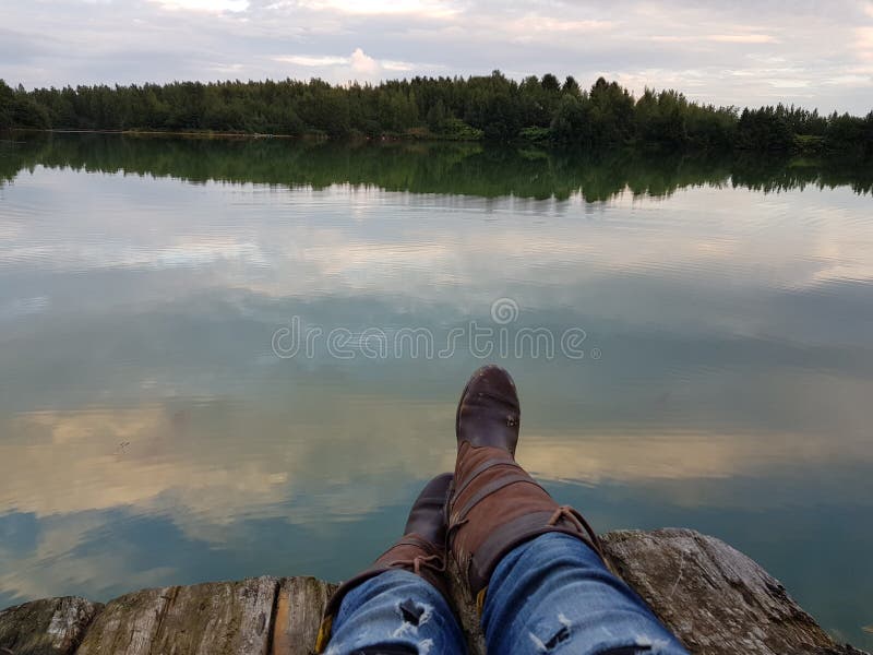 Rise and shine stock image. Image of water, relax, rise - 102240687