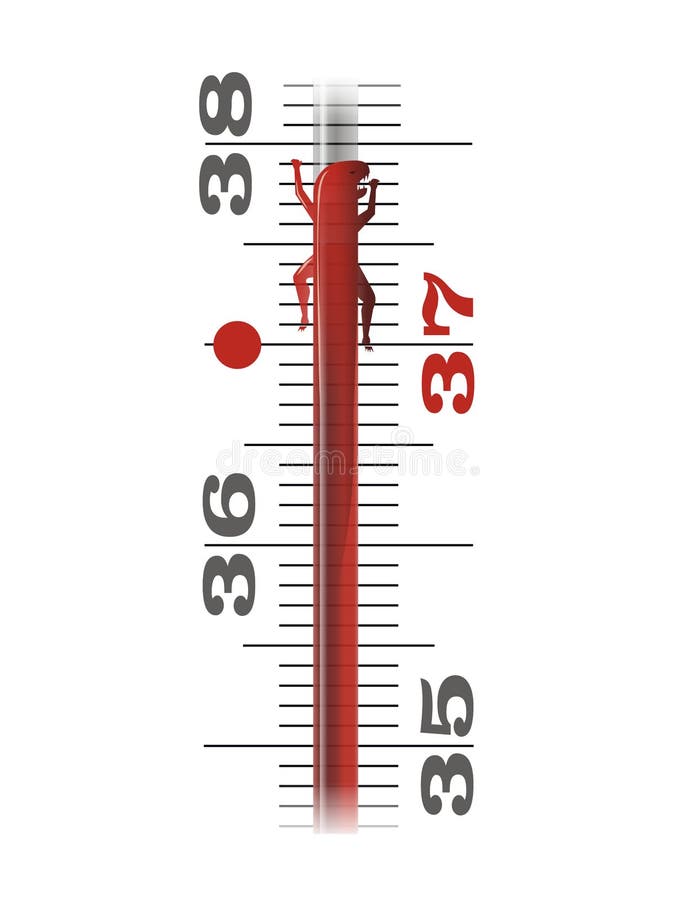 Rise in temperature stock vector. Illustration of temperature - 27716361