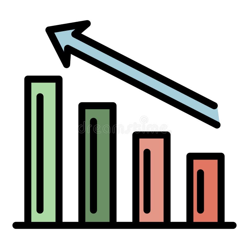 Rise Up Loan Icon Color Outline Vector Stock Vector - Illustration of ...