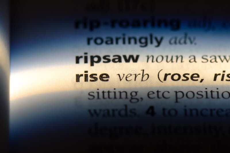 Rise stock photo. Image of idea, writing, rise, printed - 126614920