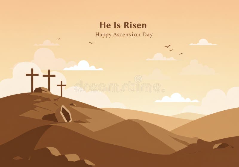 He is Risen – AI-Generated Digital Artwork Stock Illustration ...