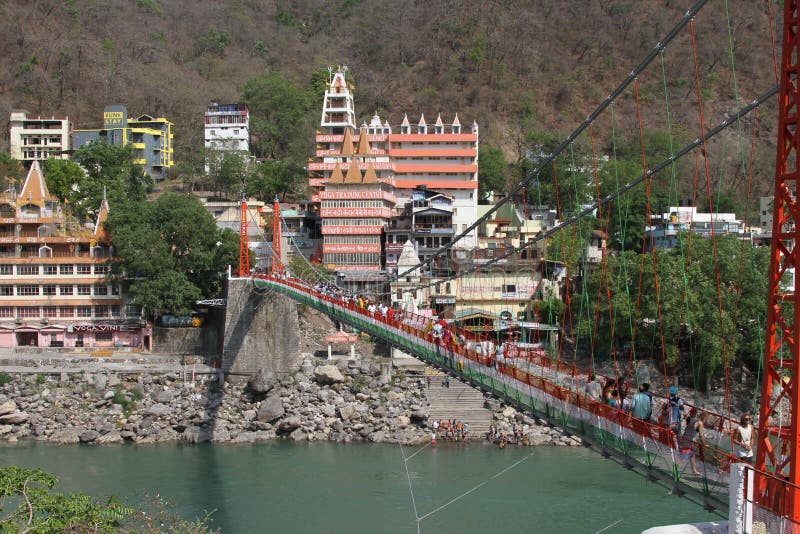 Rishikesh, India editorial photo. Image of ghat, uttarkhand - 71484581