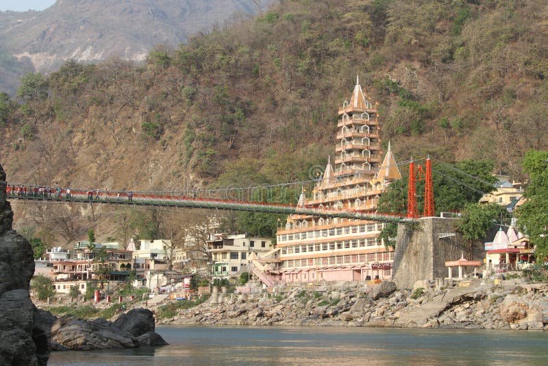 Rishikesh, India editorial stock image. Image of himalaya - 71484709