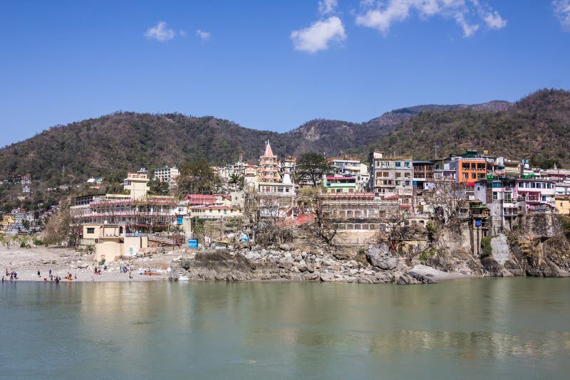 Rishikesh editorial image. Image of ancient, building - 95310015