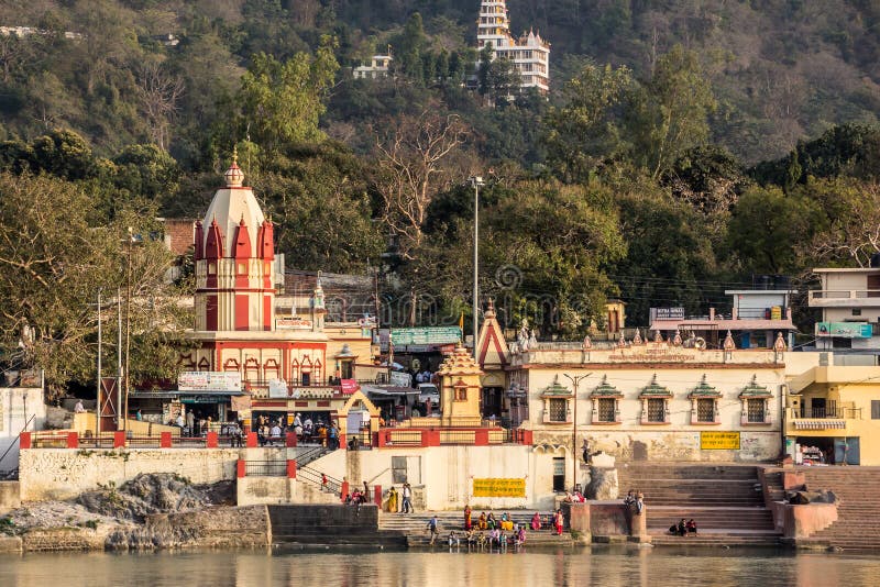 Rishikesh editorial stock photo. Image of capital, ancient - 95379558