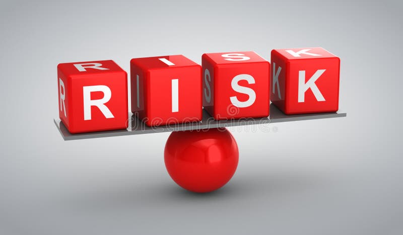 Risikomanagement Zeigt Direktoren Unsafe Und Risiken Stock Abbildung ...