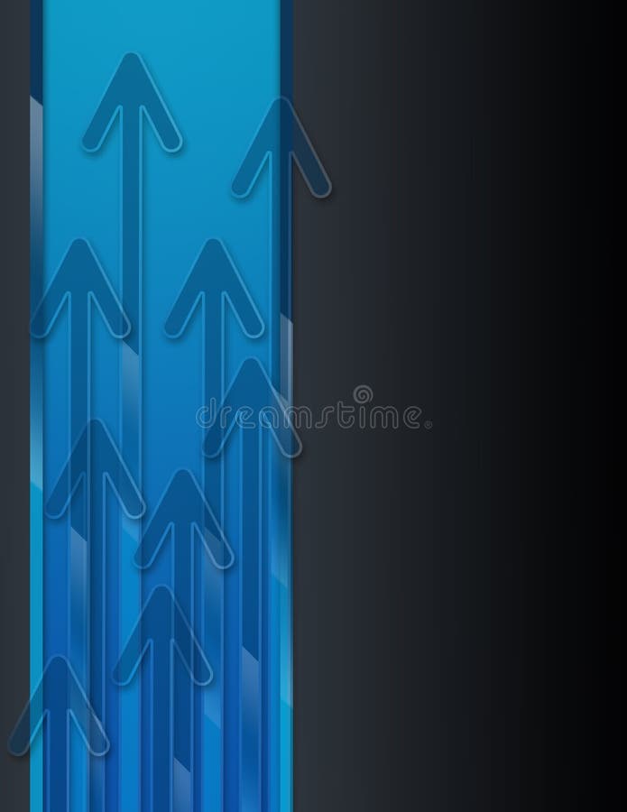Rising arrows stock illustration. Illustration of arrows - 22231540