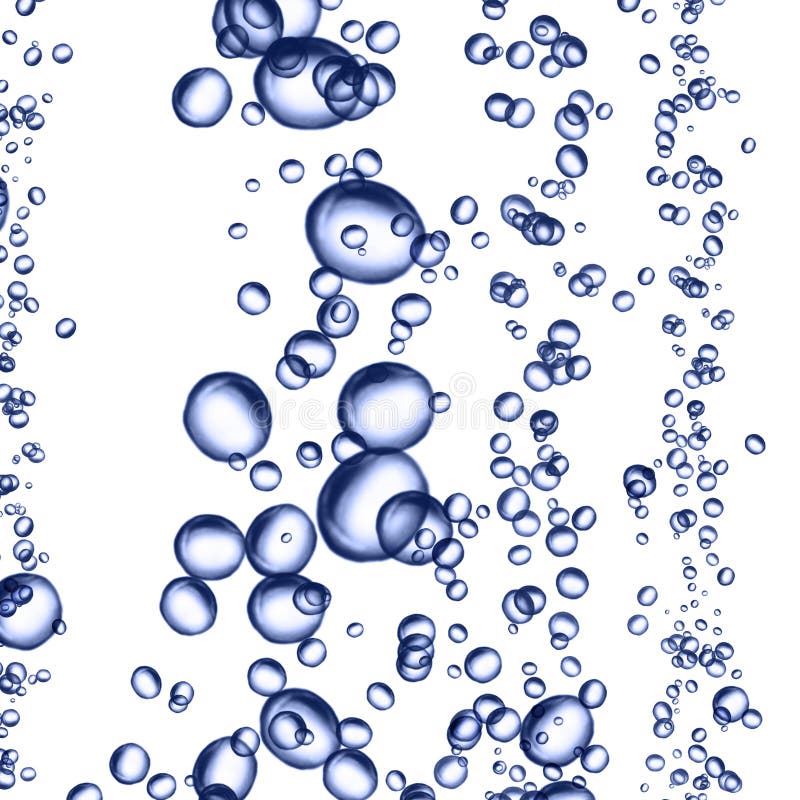 Rising air bubbles stock illustration. Illustration of pure - 4017682