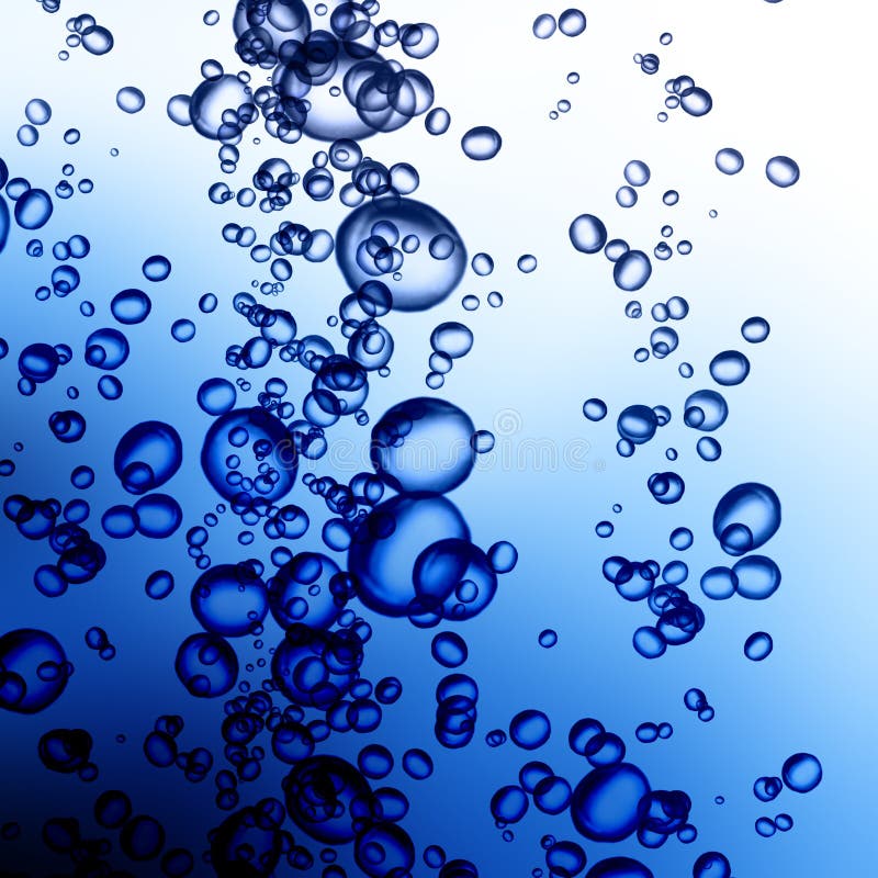 Rising bubbles stock illustration. Illustration of nature - 4204648