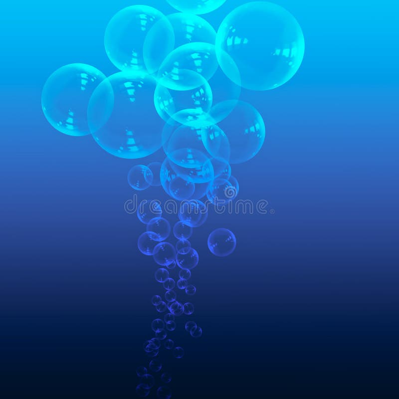 Rising bubbles stock illustration. Illustration of fizz - 44252140