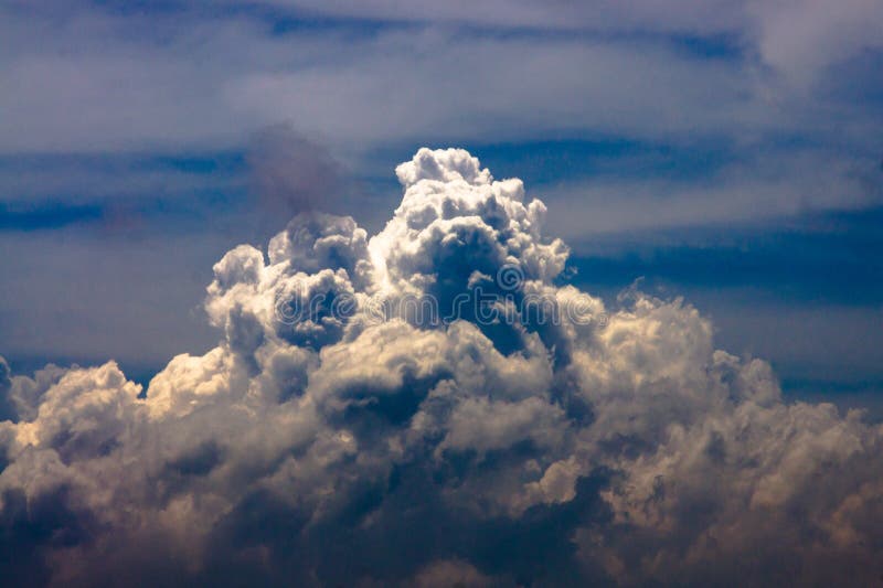 Rising clouds stock image. Image of heaven, abstract - 57705207