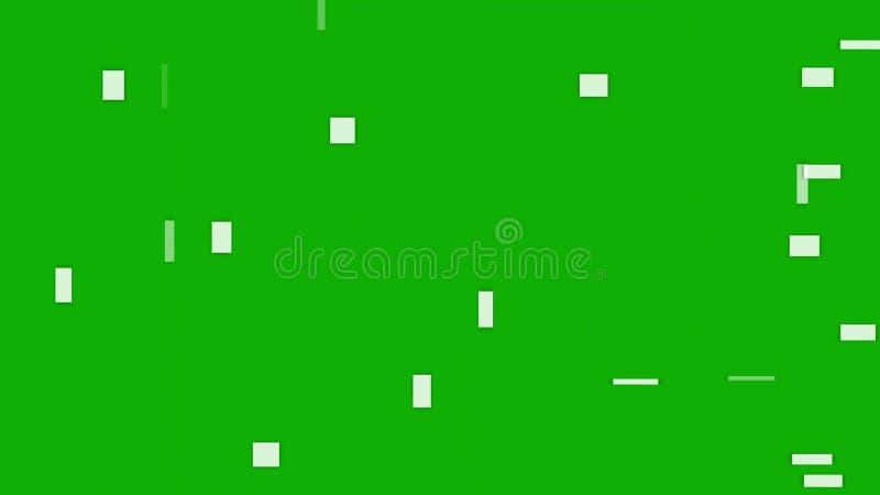 Rising Digital Square Shapes Motion Graphics with Green Screen ...