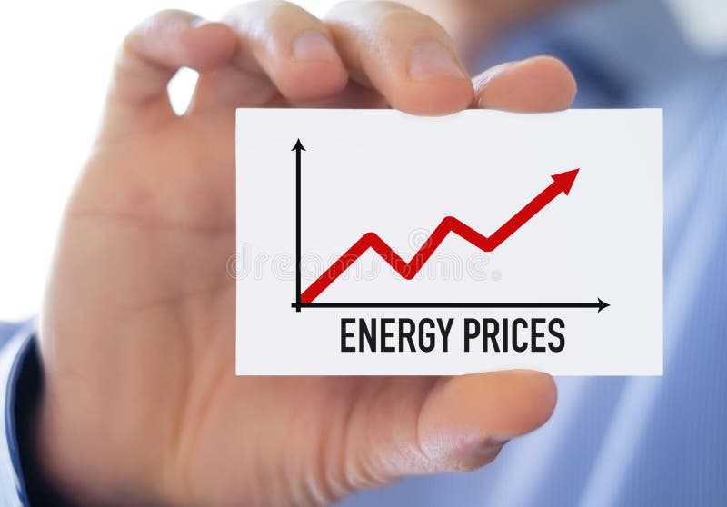 Rising energy prices stock photo. Image of industry - 261880616