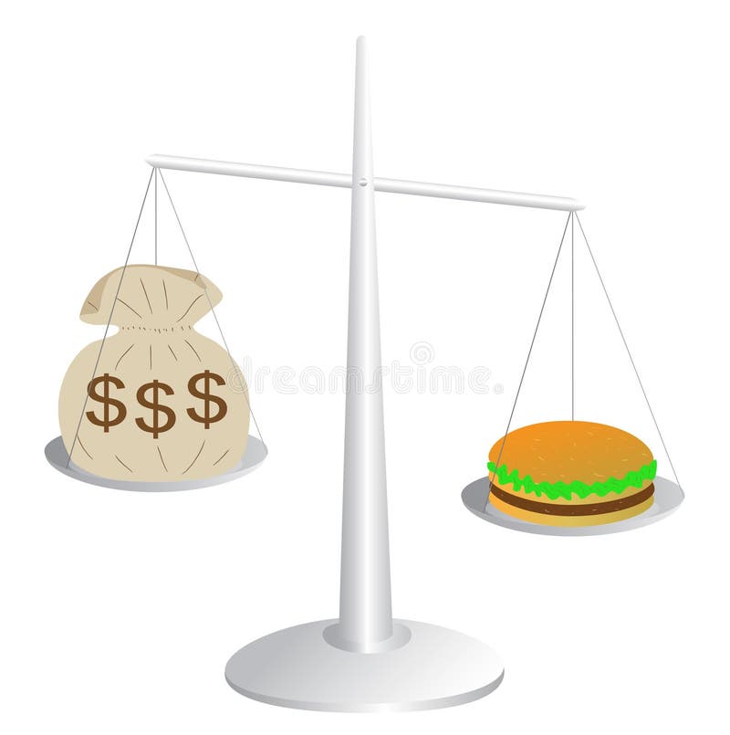 Rising food costs stock vector. Illustration of abstract - 7949416