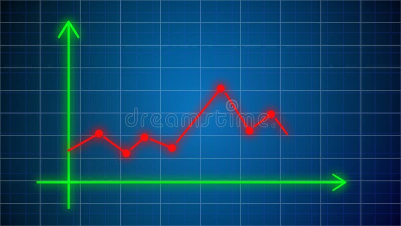 Rising Graph Animation Easy To Use, Digital Analyzing Graph Motion ...