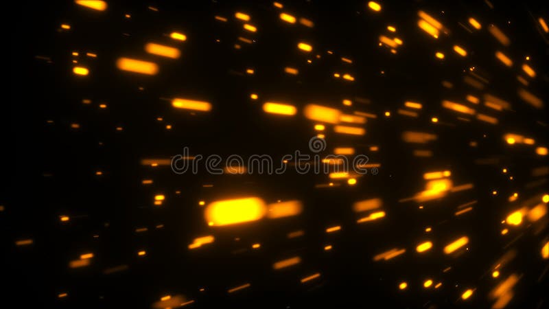 Rising Many Bright Embers, 3d Render Computer Generated Backdrop Stock ...
