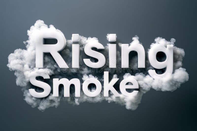 SMOKE Text on Green Rectangle Stamp Sign Stock Illustration ...