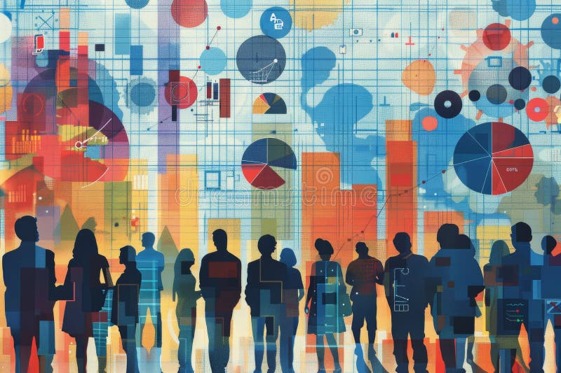 Rising Statistics Show Growing Trends and Positive Data, Indicating ...