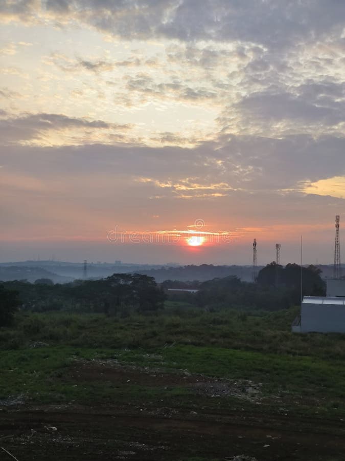 The Rising Sun Greets Each Day Stock Photo - Image of rising, greets ...