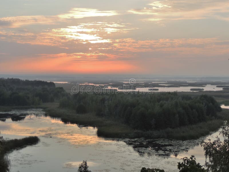 Rising sun stock photo. Image of sunlight, cloud, landscapes - 45439064