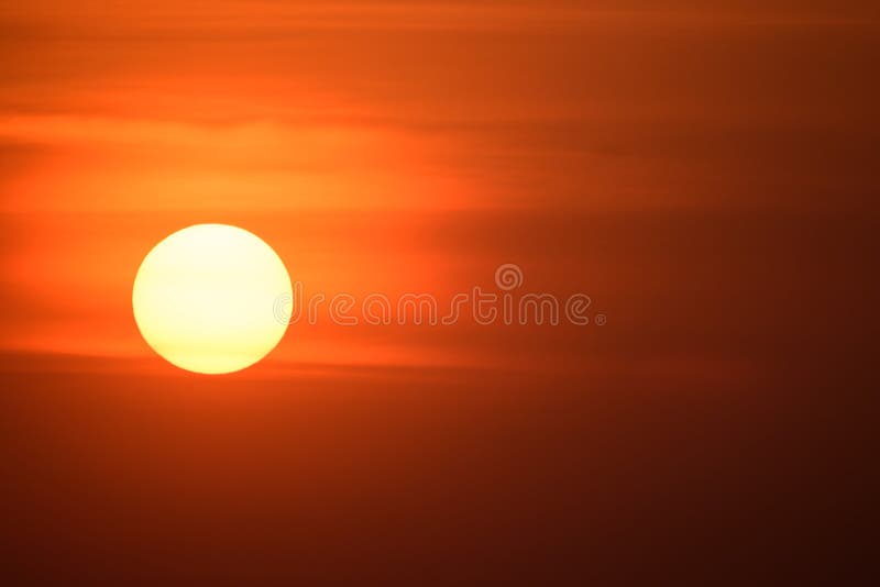 The rising sun is setting stock photo. Image of nature - 169883810