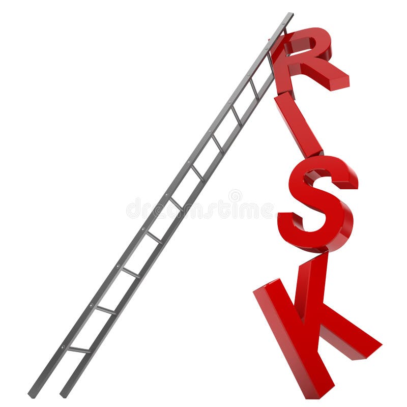 Risk stock illustration. Illustration of risky, falling - 18745501