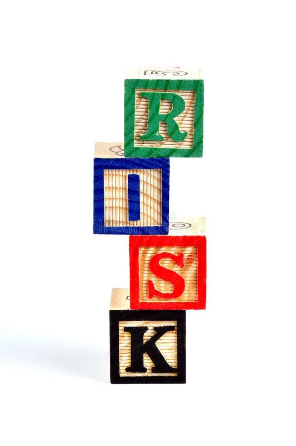 Risk stock image. Image of financial, business, dare, blocks - 7515277