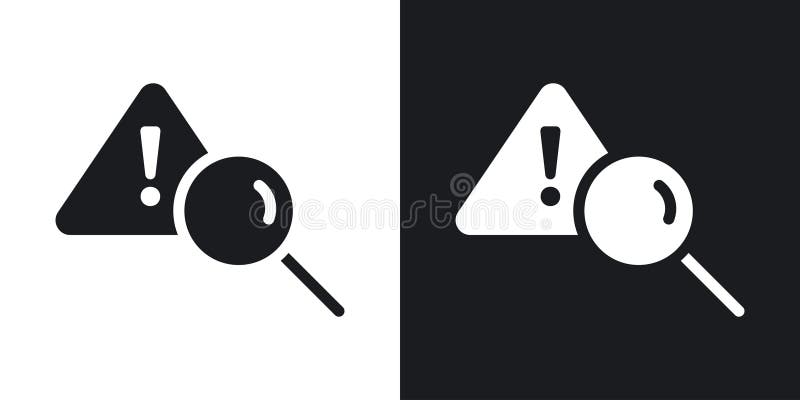 Risk analysis icon vector stock vector. Illustration of identification ...