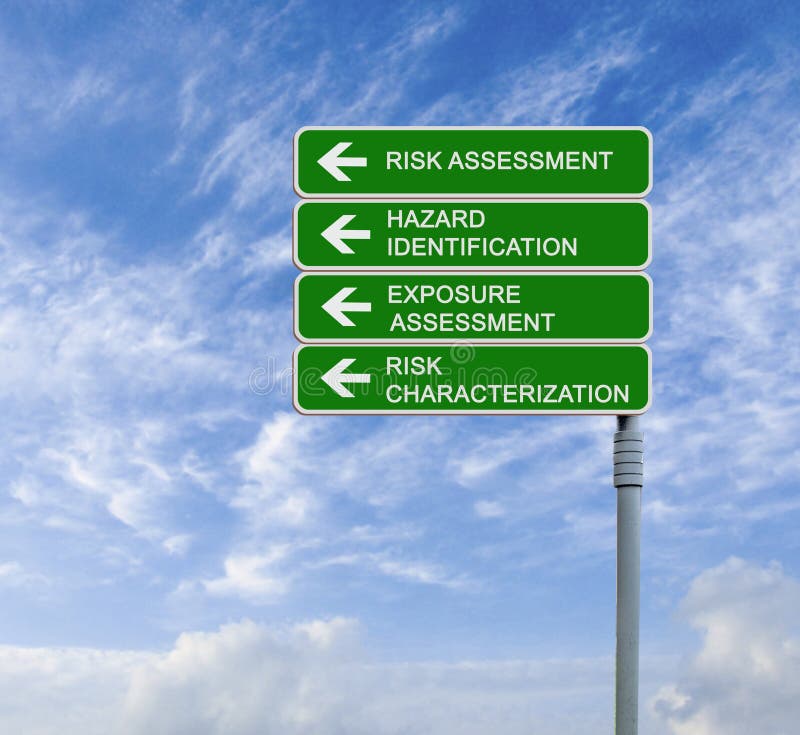 Risk Assessment stock photo. Image of concept, blue, cloud - 94356354