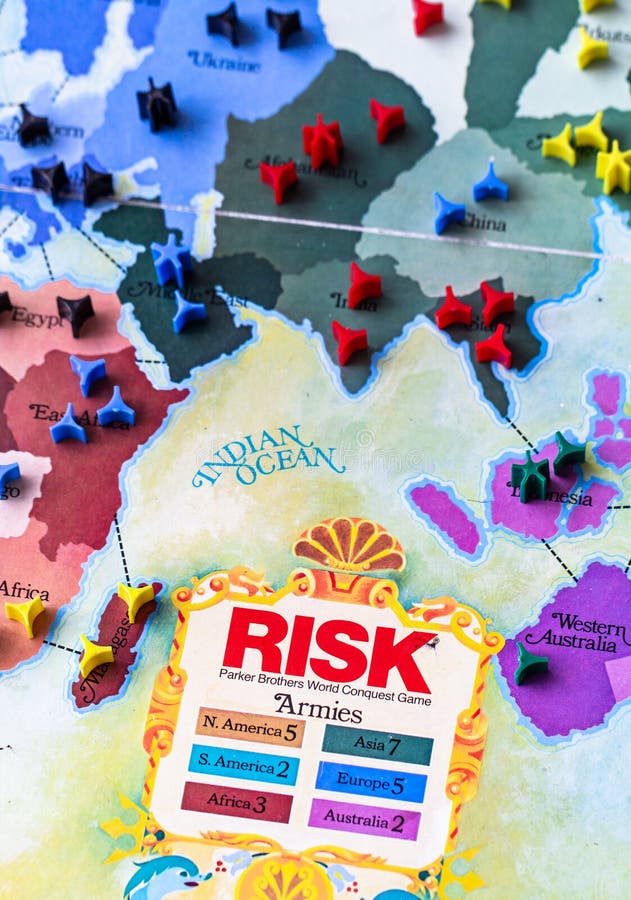 1975 - Risk board game editorial photo. Image of concept - 158612481