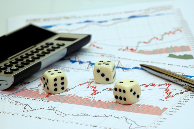 Risk in business stock image. Image of graph, analysis - 1318755