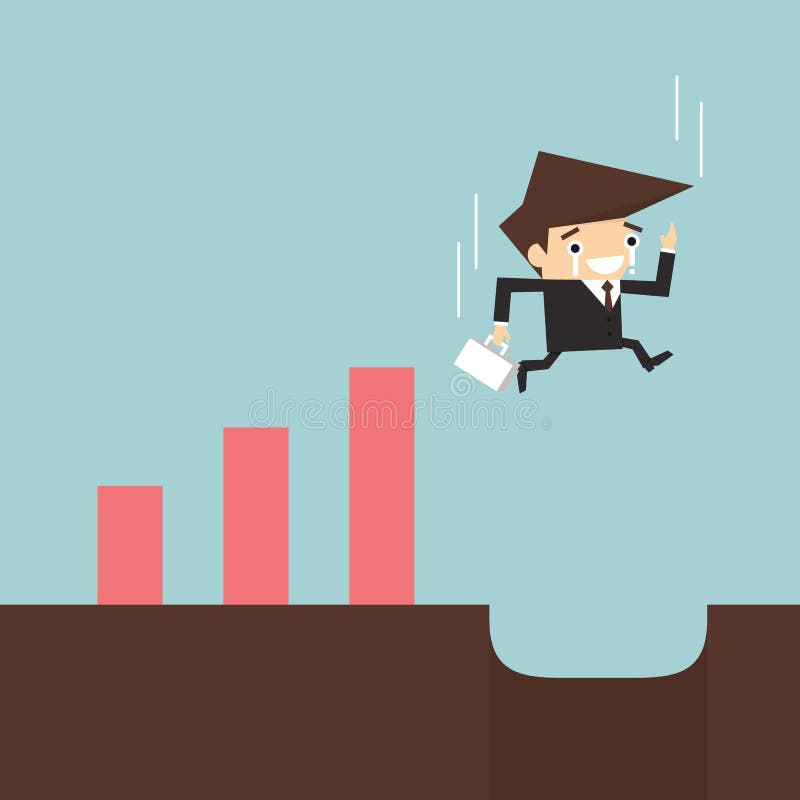 Risk in business stock vector. Illustration of crisis - 37171340