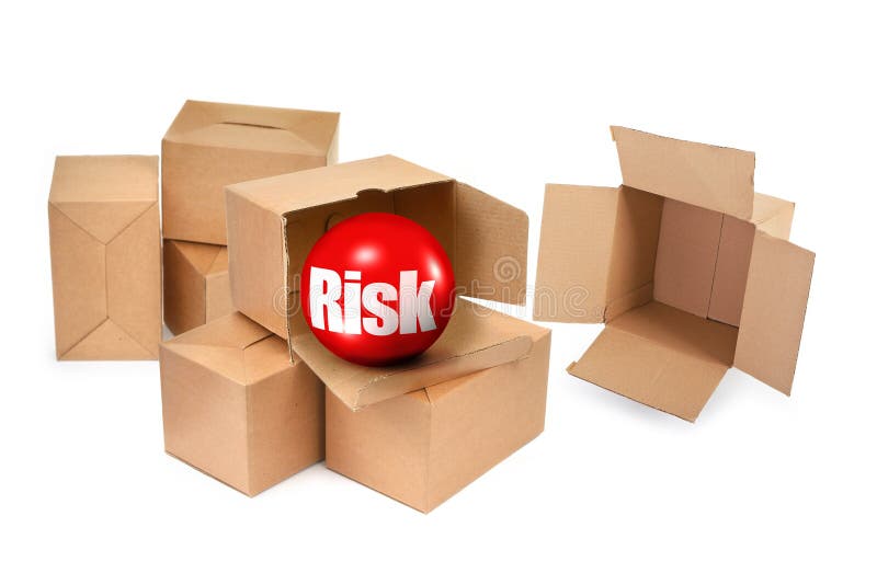 Risk concept stock illustration. Illustration of render - 31661739