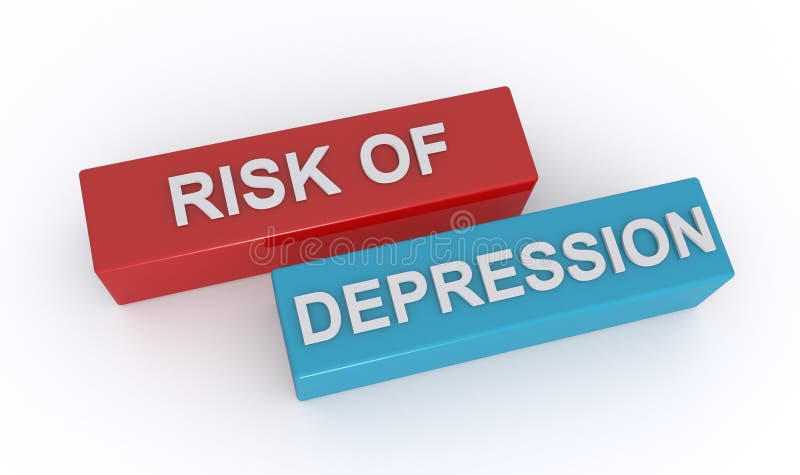 Depression Word Block Stock Illustrations – 319 Depression Word Block ...