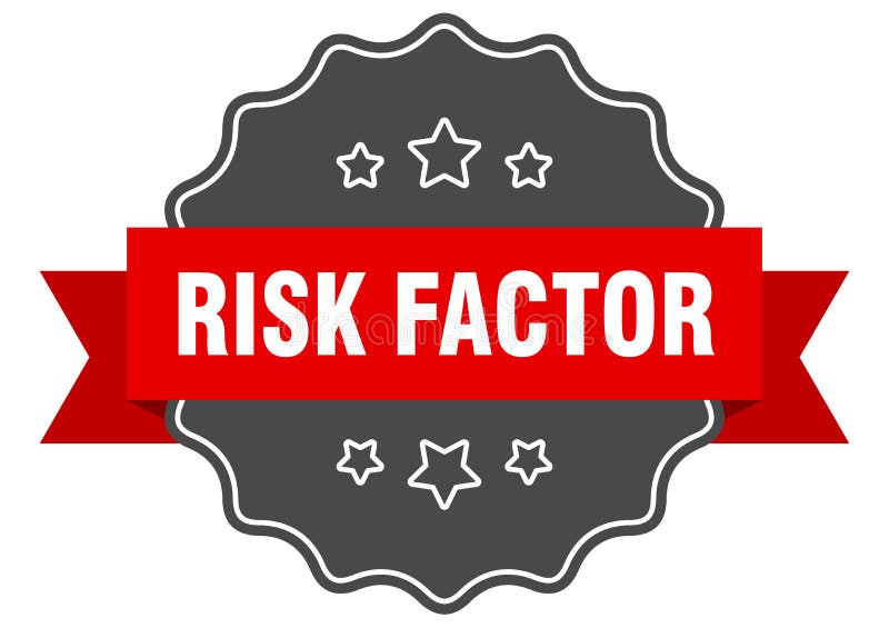 Risk Factor Banner. Risk Factor Ribbon Label Sign Set Stock Vector ...