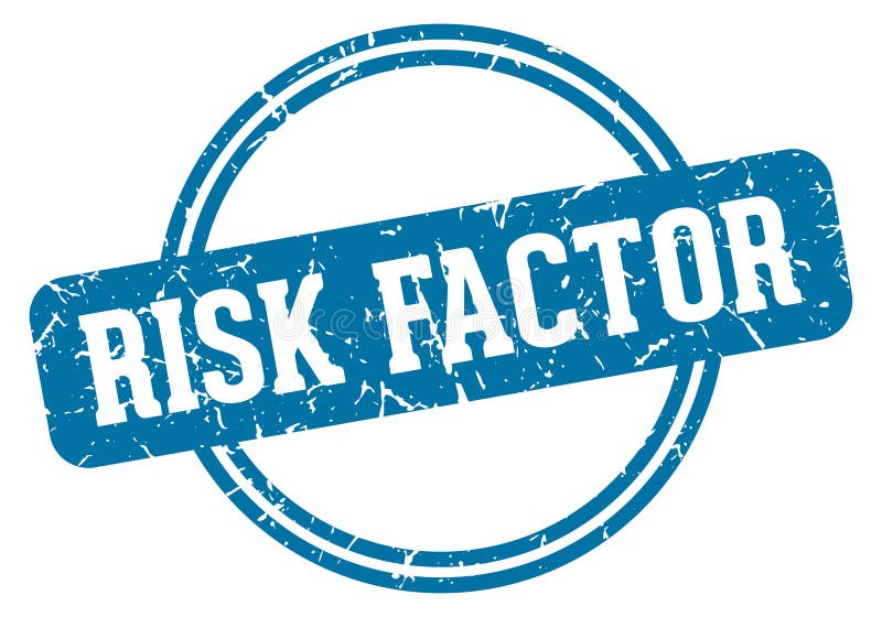 Risk factor stamp stock vector. Illustration of factor - 347664199