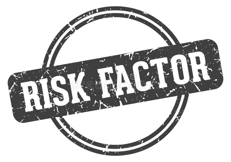 Risk factor stamp stock vector. Illustration of background - 360710088