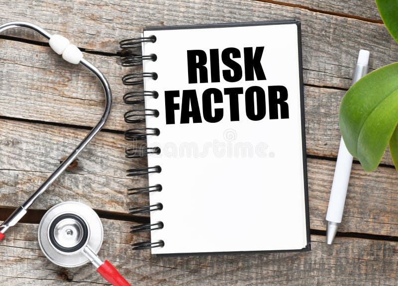 RISK FACTOR Words Written in an Office Notebook Stock Image - Image of ...