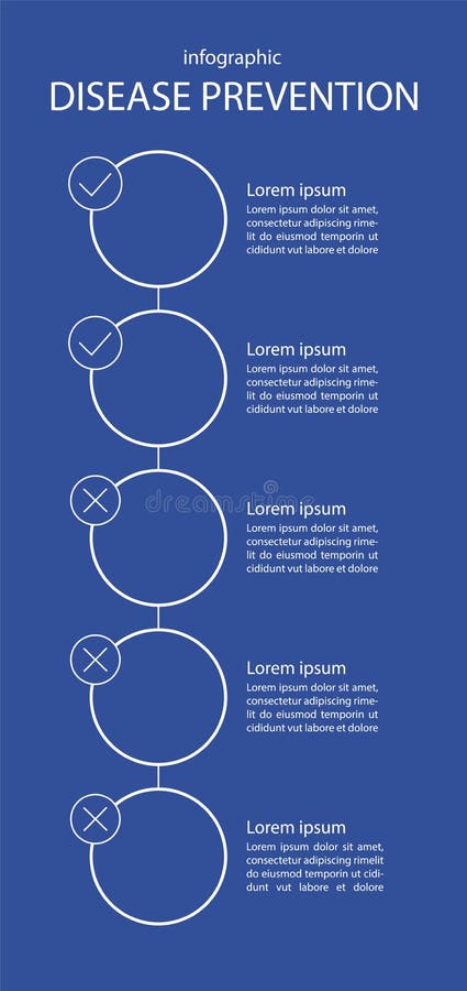 Risk Factors Infographic Chart Design Template Stock Vector ...