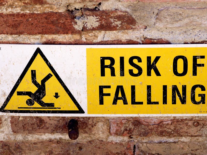 Fall Risk Patient ID Band stock photo. Image of yellow - 33885464