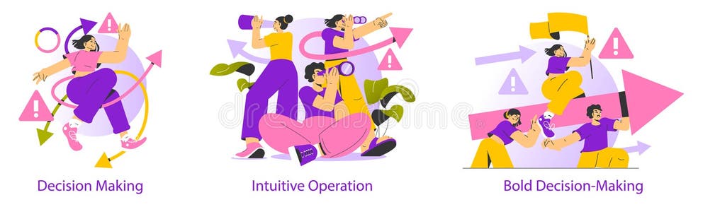 Risk. Flat Vector Illustration Stock Illustration - Illustration of ...