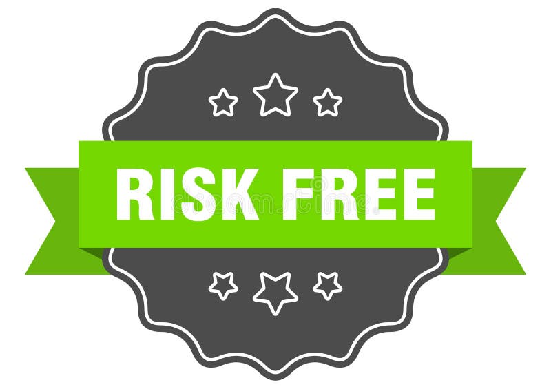 Risk Free Stamp Set. Risk Free Square Grunge Sign Stock Vector ...